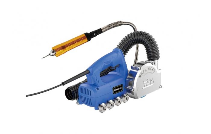 משחזת סגורה לפתיחת פוגות וחירוץ אריחים במזוודה Sakora Japan VCM-01 ...